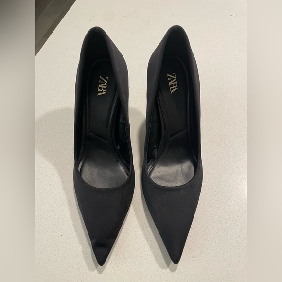 Zara | Shoes | Zara Black Stiletto Pump | Poshmark